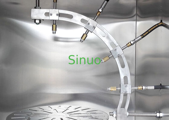 IPX9 IPX9K水進入試験装置/高圧および温度80±5°Cはジェット機で行くテスト部屋に水をまきます